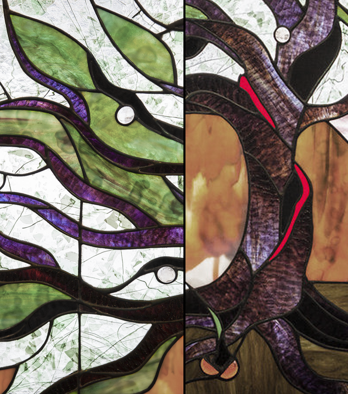 STAINED GLASS PORTRAIT OF MEN WHO BATTER | | Rave