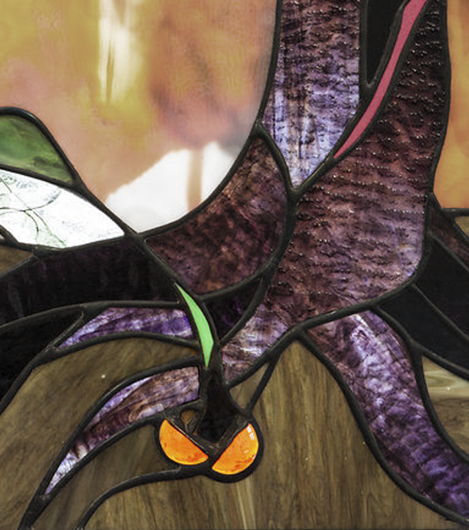 STAINED GLASS PORTRAIT OF MEN WHO BATTER | | Rave